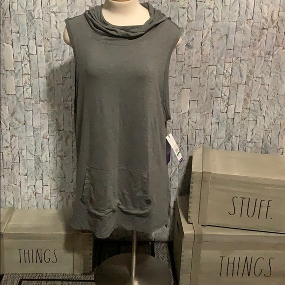 GAIAM | Tops | Gaiam Piper Sleeveless Cowl Neck Yoga Top | Poshmark